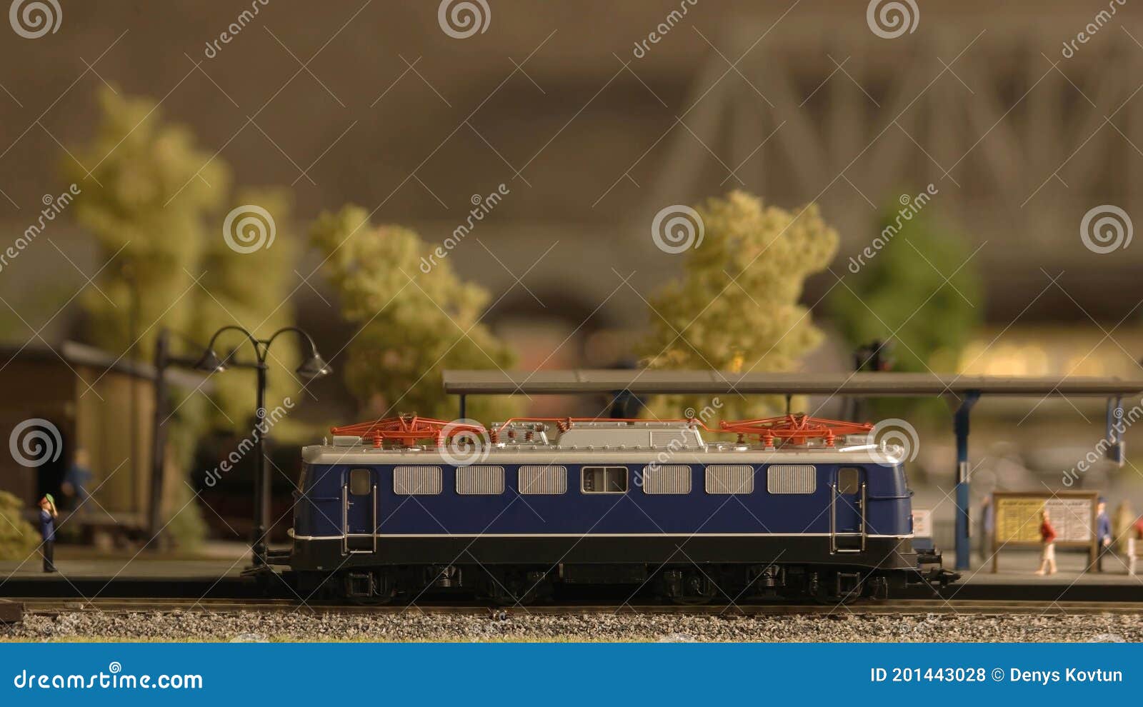 Miniature Railway Carriage. Stock Photo - Image of replica, express ...