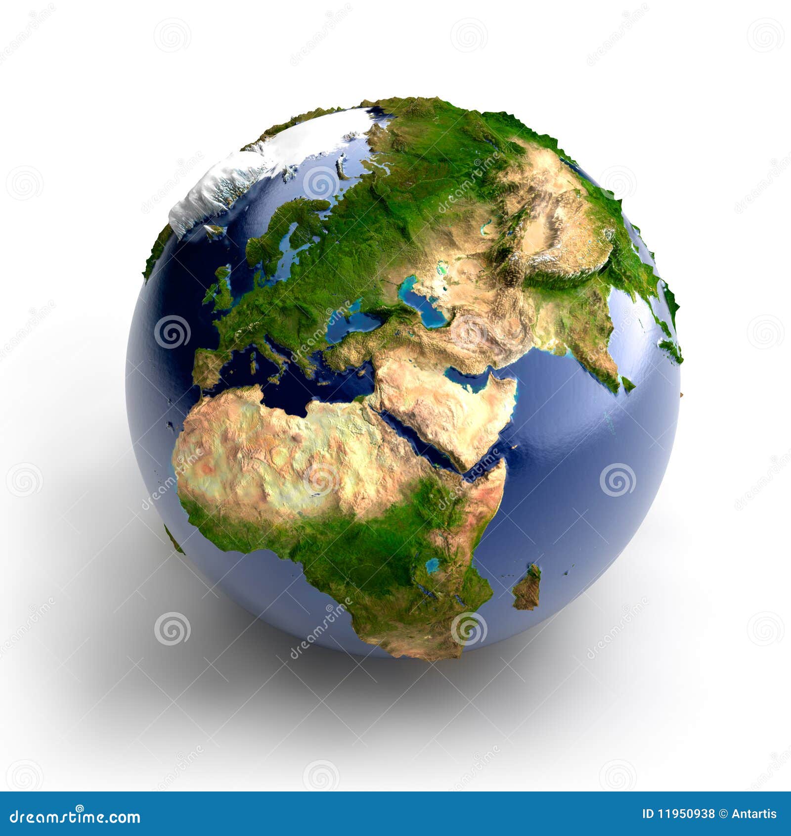 Miniature real Earth stock illustration. Illustration of nature - 11950938