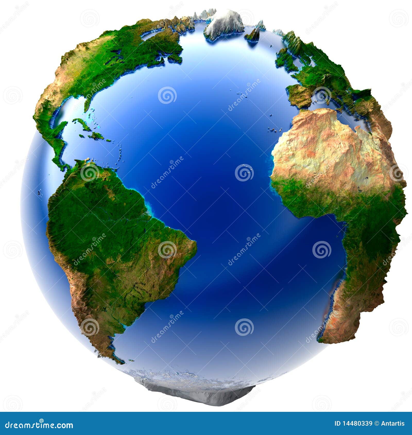 Miniature real Earth stock illustration. Illustration of elevation ...