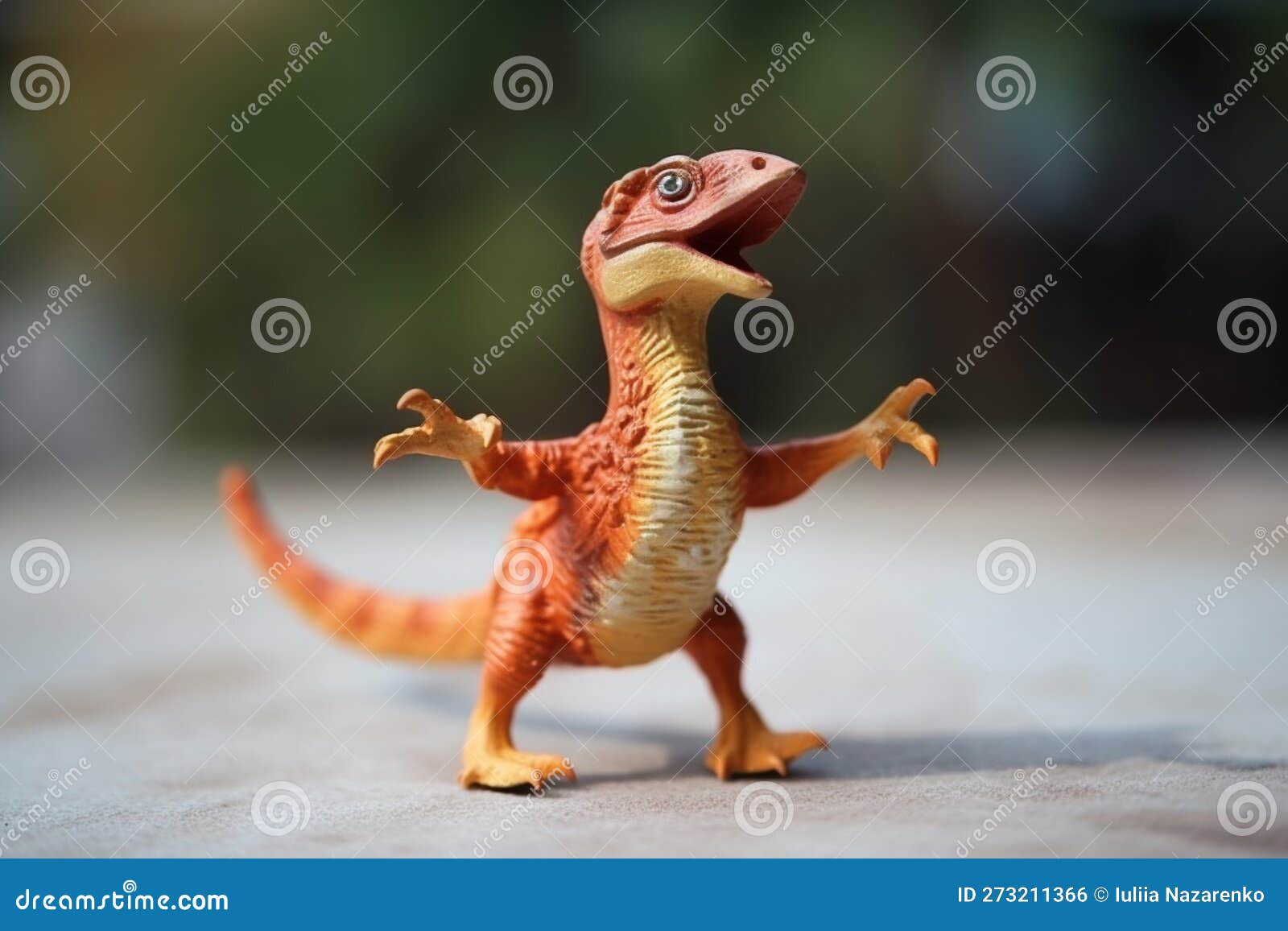Miniature Realistic Dancing Dinosaur. AI Generated Stock Illustration - Illustration of music ...