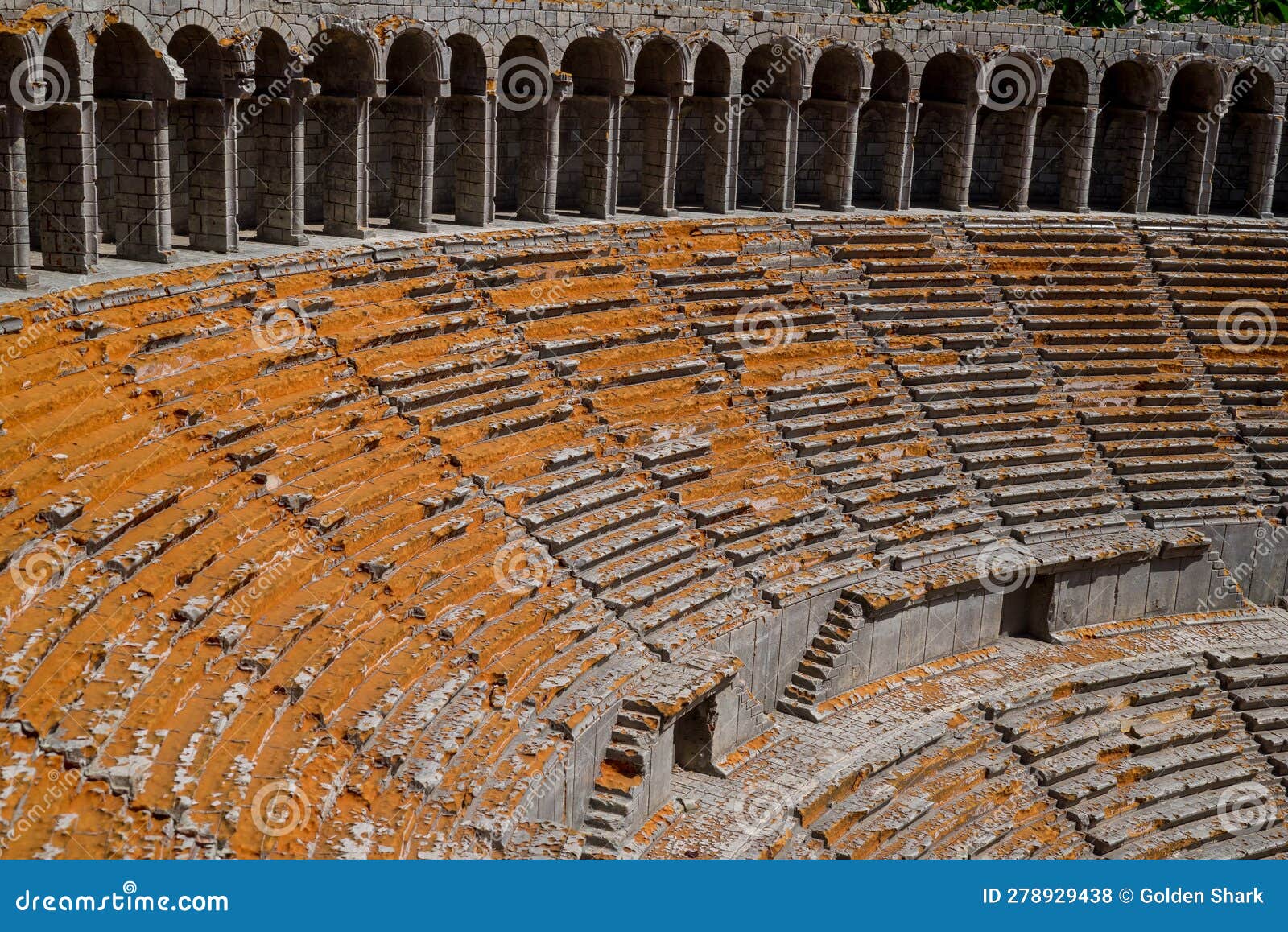 Miniature Reconstructio,acropolis,miniature Reconstruction Art Stock ...