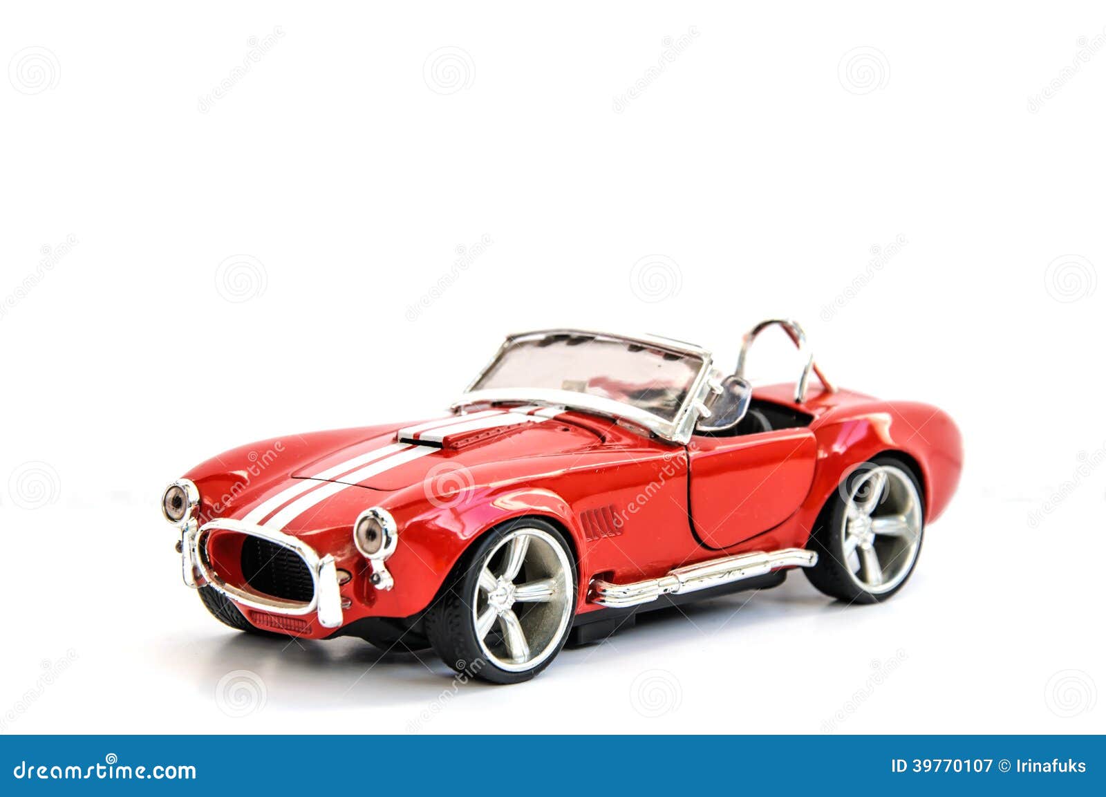 Miniature of Retro Red Car (die Cast) Stock Image - Image of shelby ...