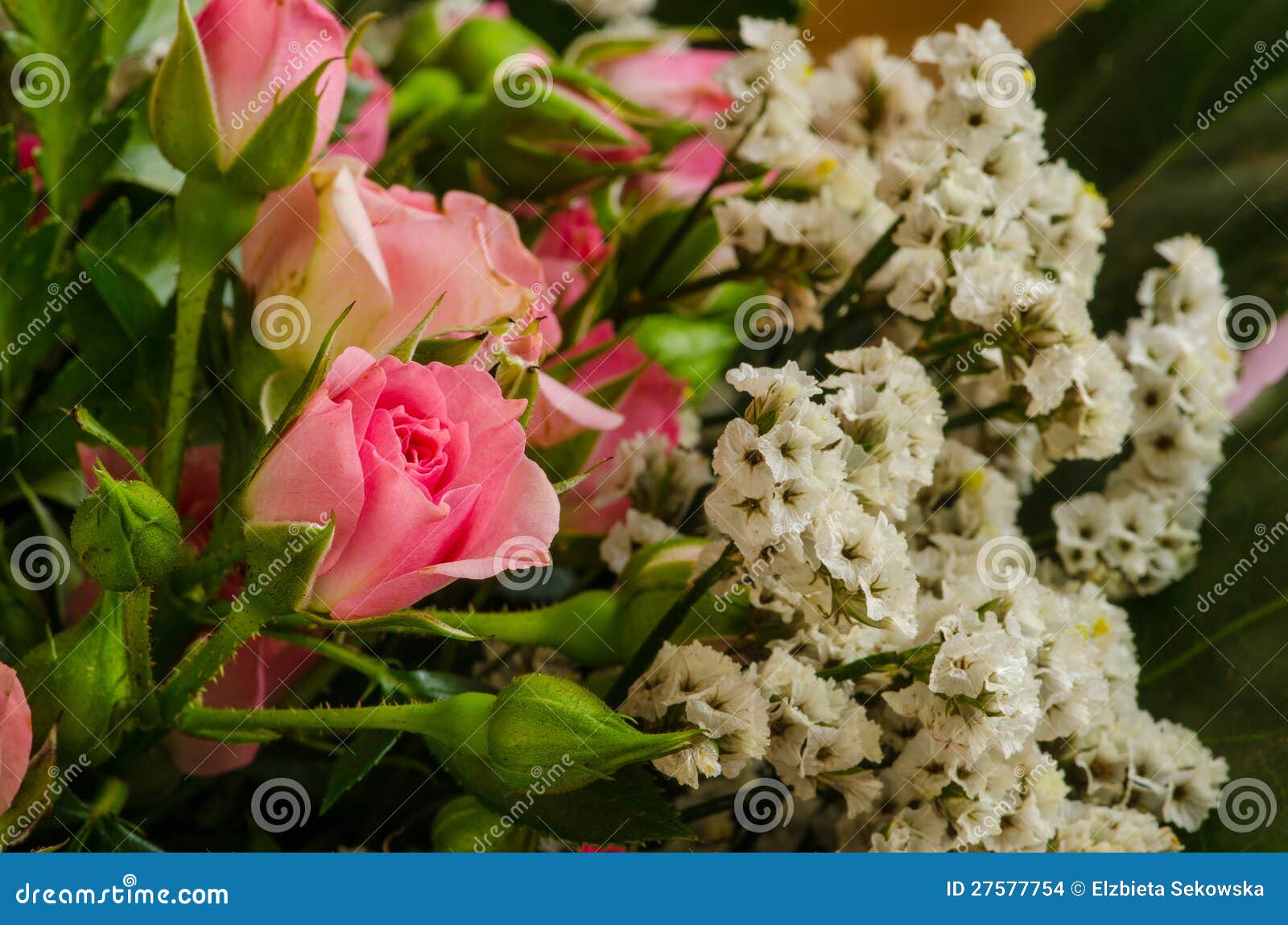 Miniature roses in bouquet stock photo. Image of flower - 27577754