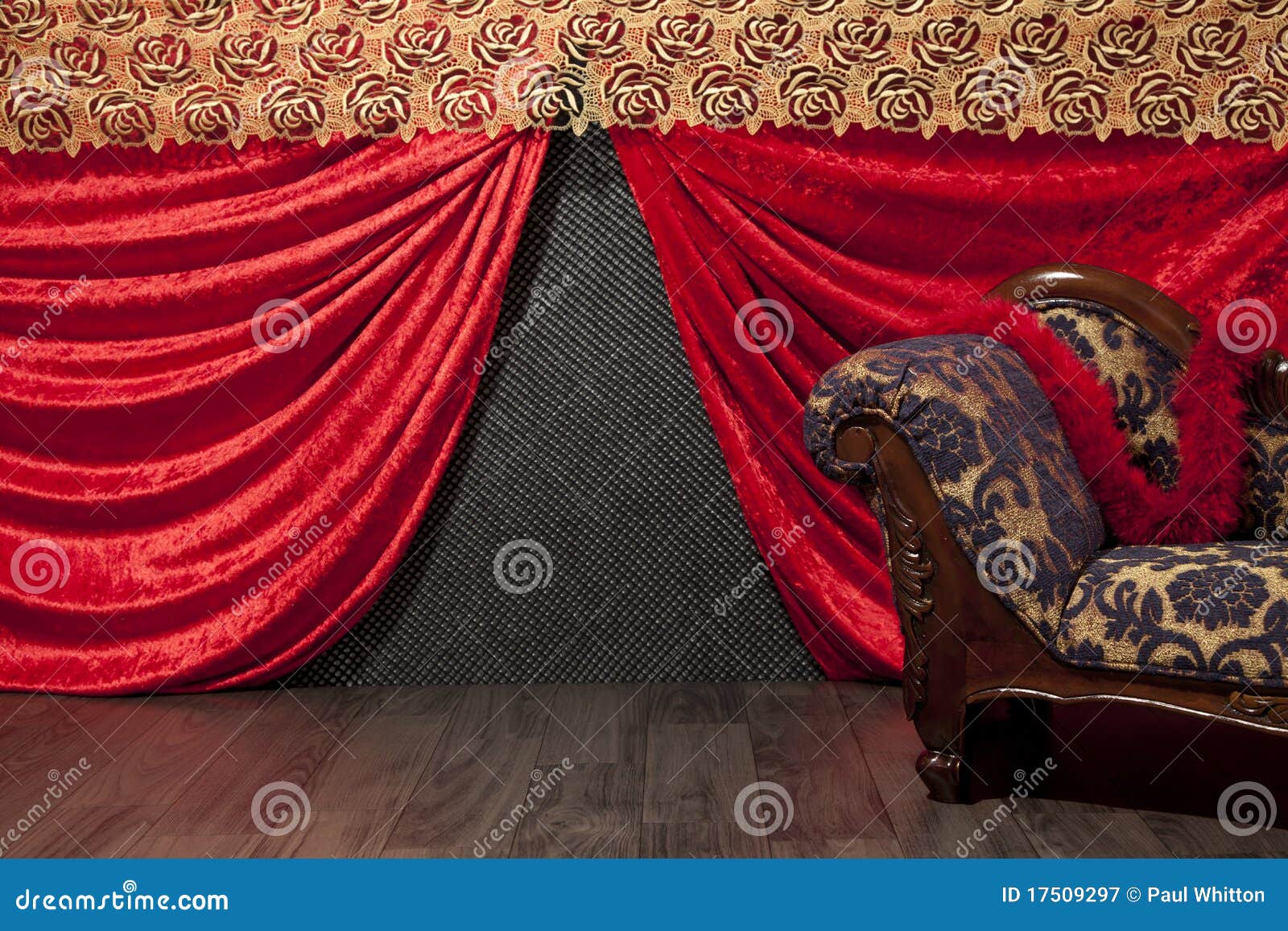 Miniature Theater Stage Set Stock Image - Image of miniature, indoor ...