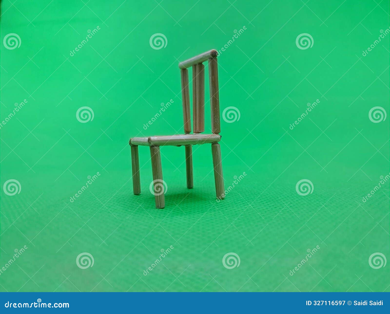 Miniature Toothpicks Made from Bamboo Stock Image - Image of wood ...