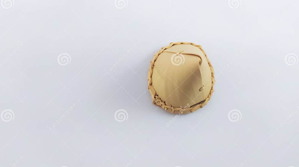 Miniature Triangular Asian Field Worker Hat (caping) Isolated on White ...