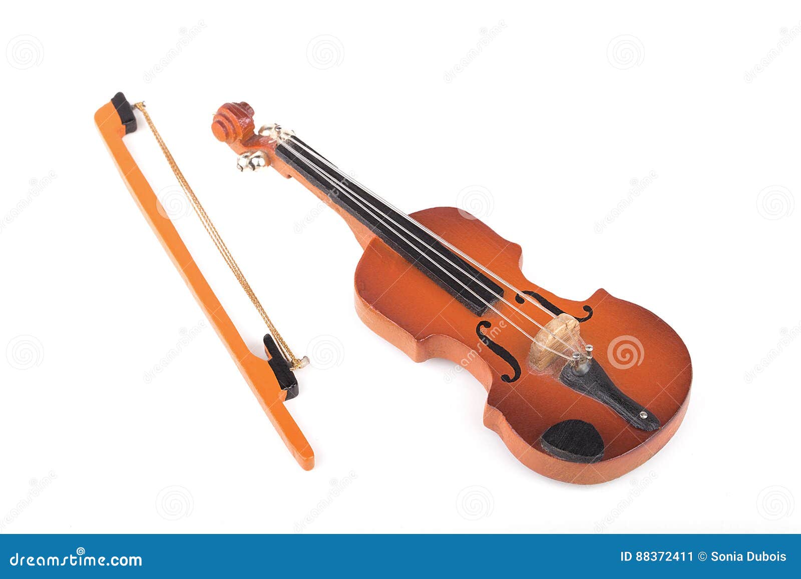 Miniature violin stock image. Image of decoration, miniature - 88372411