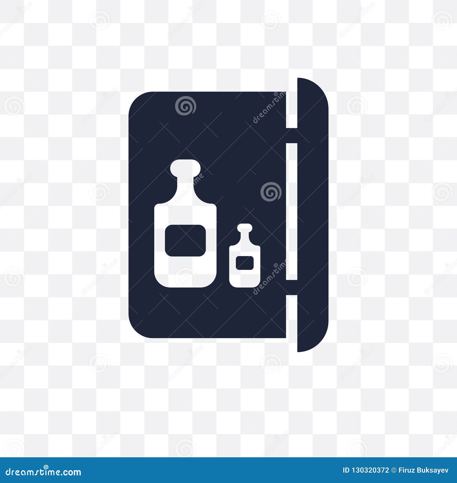 Minibar Transparent Icon. Minibar Symbol Design from Hotel Collection ...