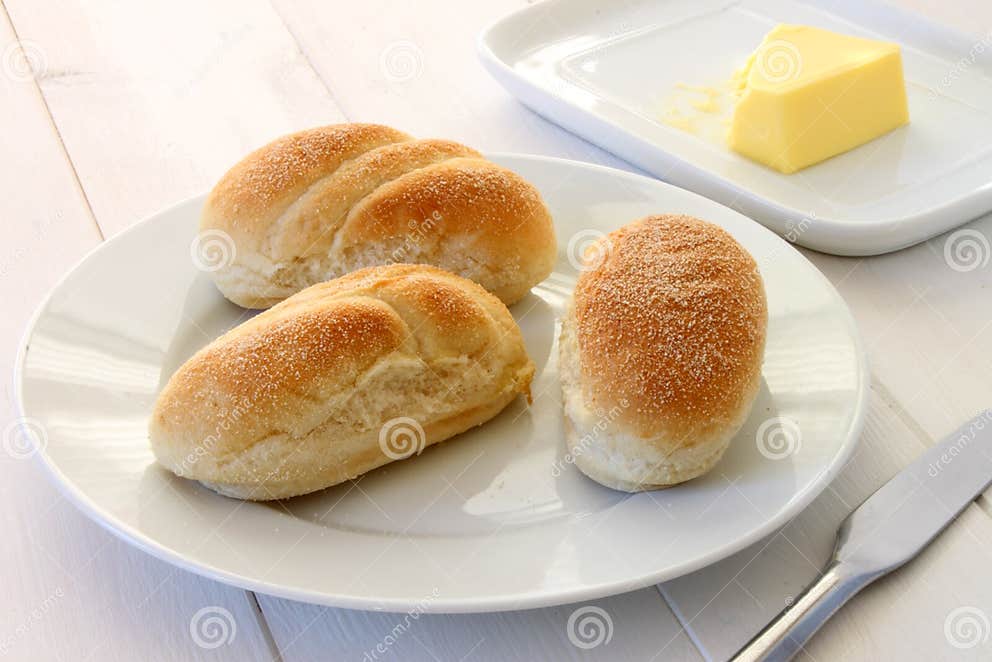 Minibrot Rolls stockbild. Bild von frühstück, nahrung - 21954239