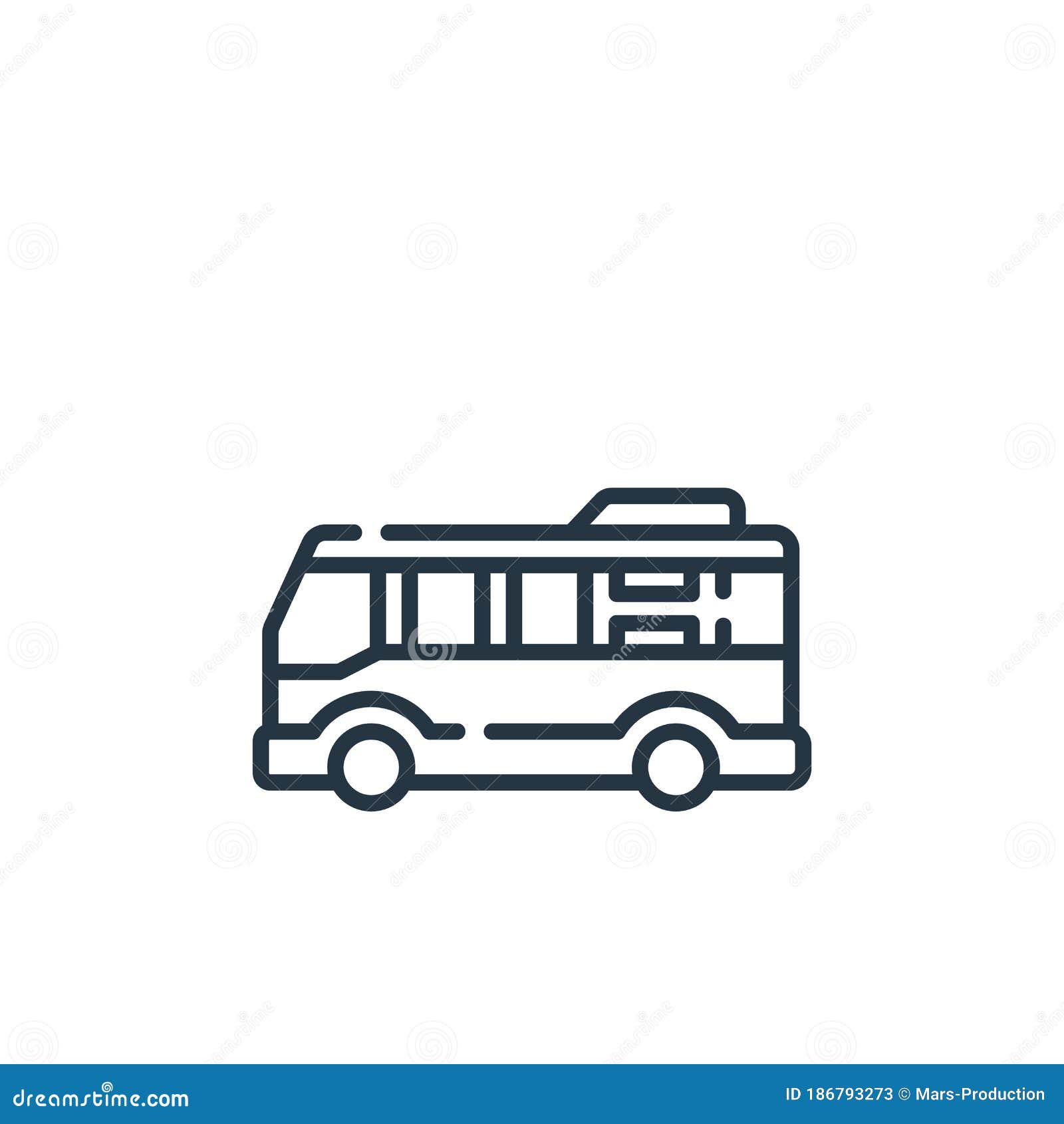 Minibus Symbol Seamless Pattern Cartoon Vector | CartoonDealer.com ...