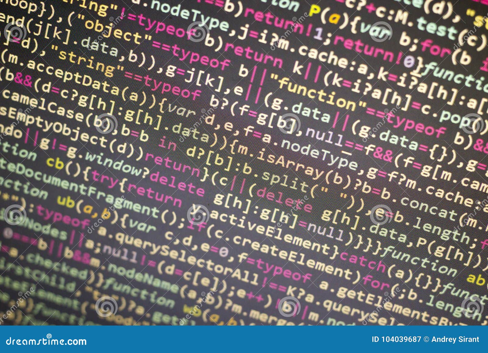 Minificated Javascript Code. Computer Programming Source Code Abstract ... Minificated Javascript Code. Computer Programming Source Code Abstract ...