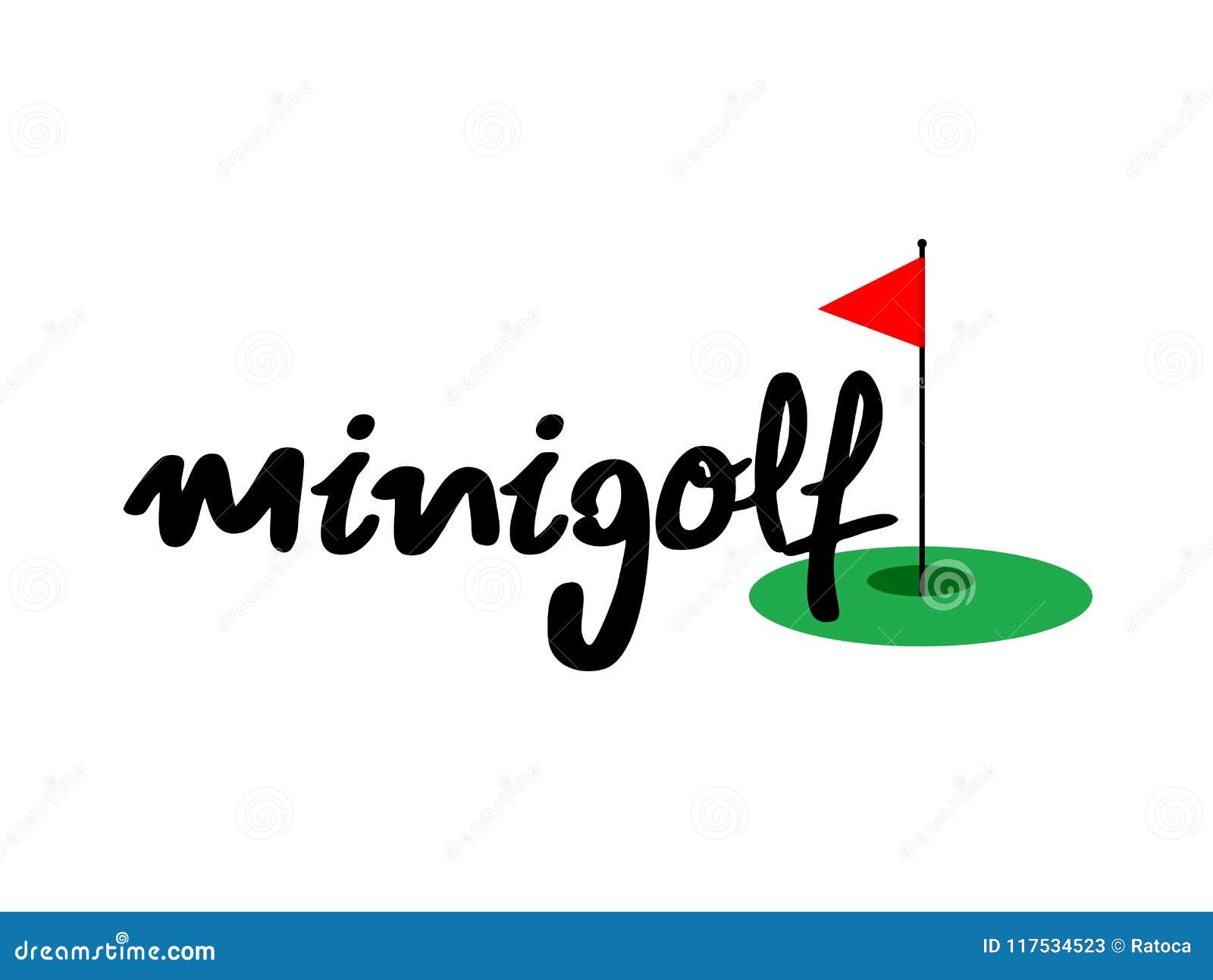 Minigolf icon stock vector. Illustration of golf, play - 117534523
