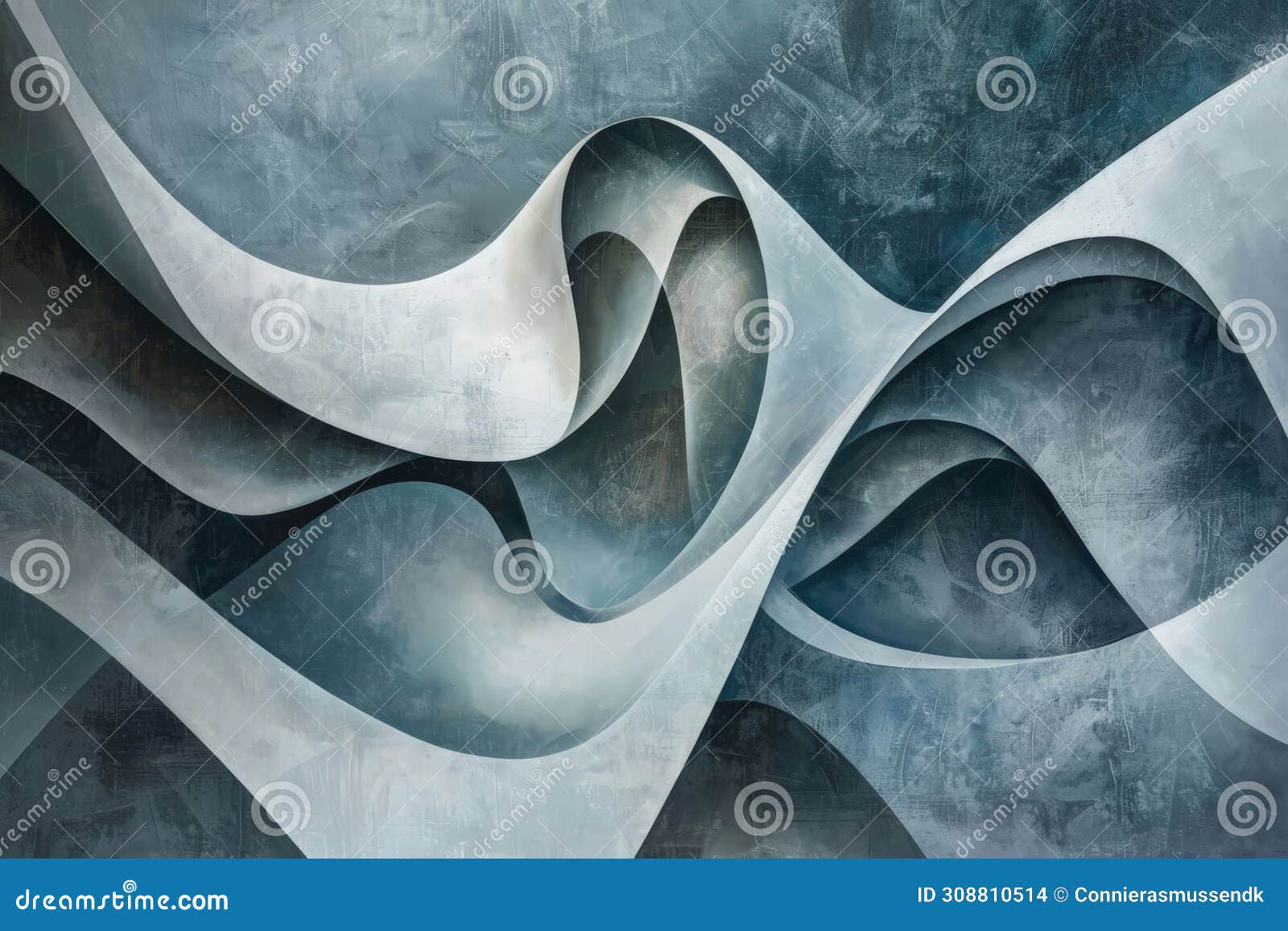 Minimal Abstract Background of Grey Cement, Curvy and Textured Stock ...