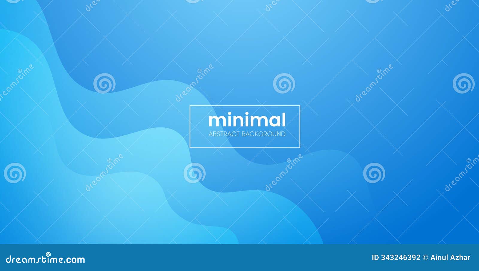 Minimal Abstract Blue Liquid Gradient Color With Simple Shape Cool ...