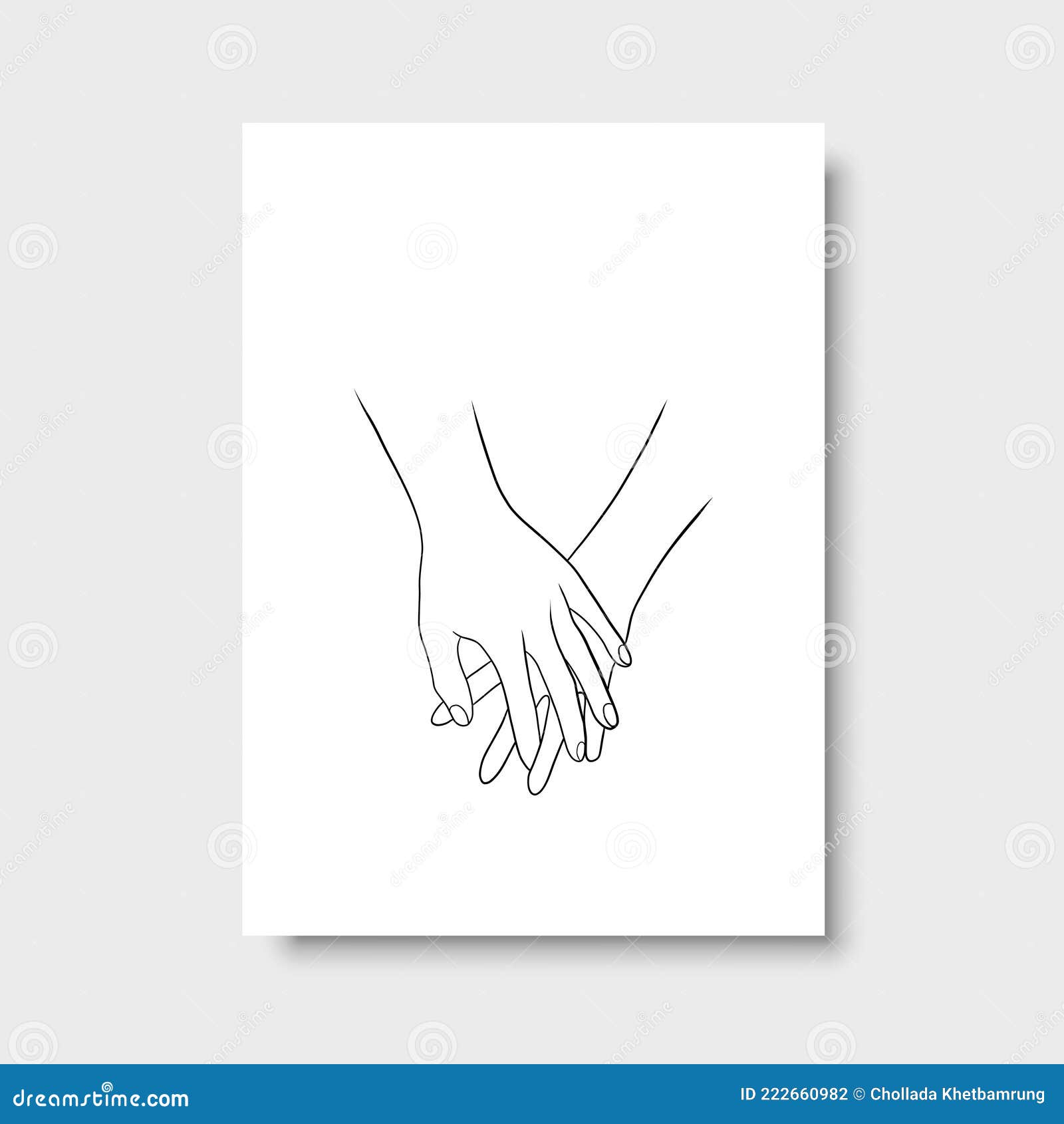 Minimal and Abstract Continuous Line Drawing of Vector Image. Stock ...