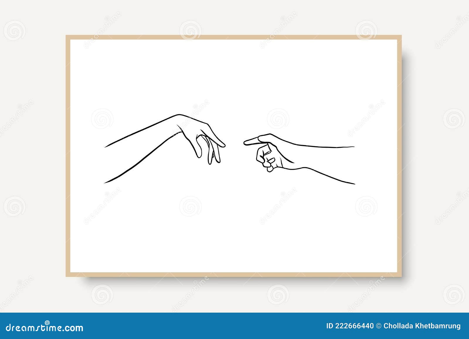 Minimal and Abstract Continuous Line Drawing of Vector Image. Stock ...