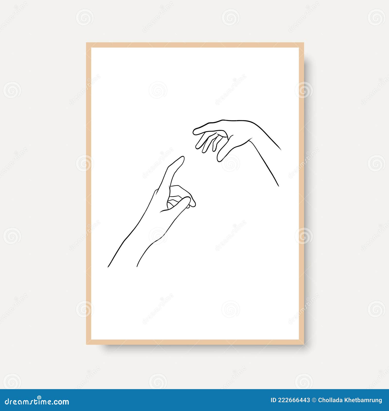 Minimal and Abstract Continuous Line Drawing of Vector Image. Stock ...