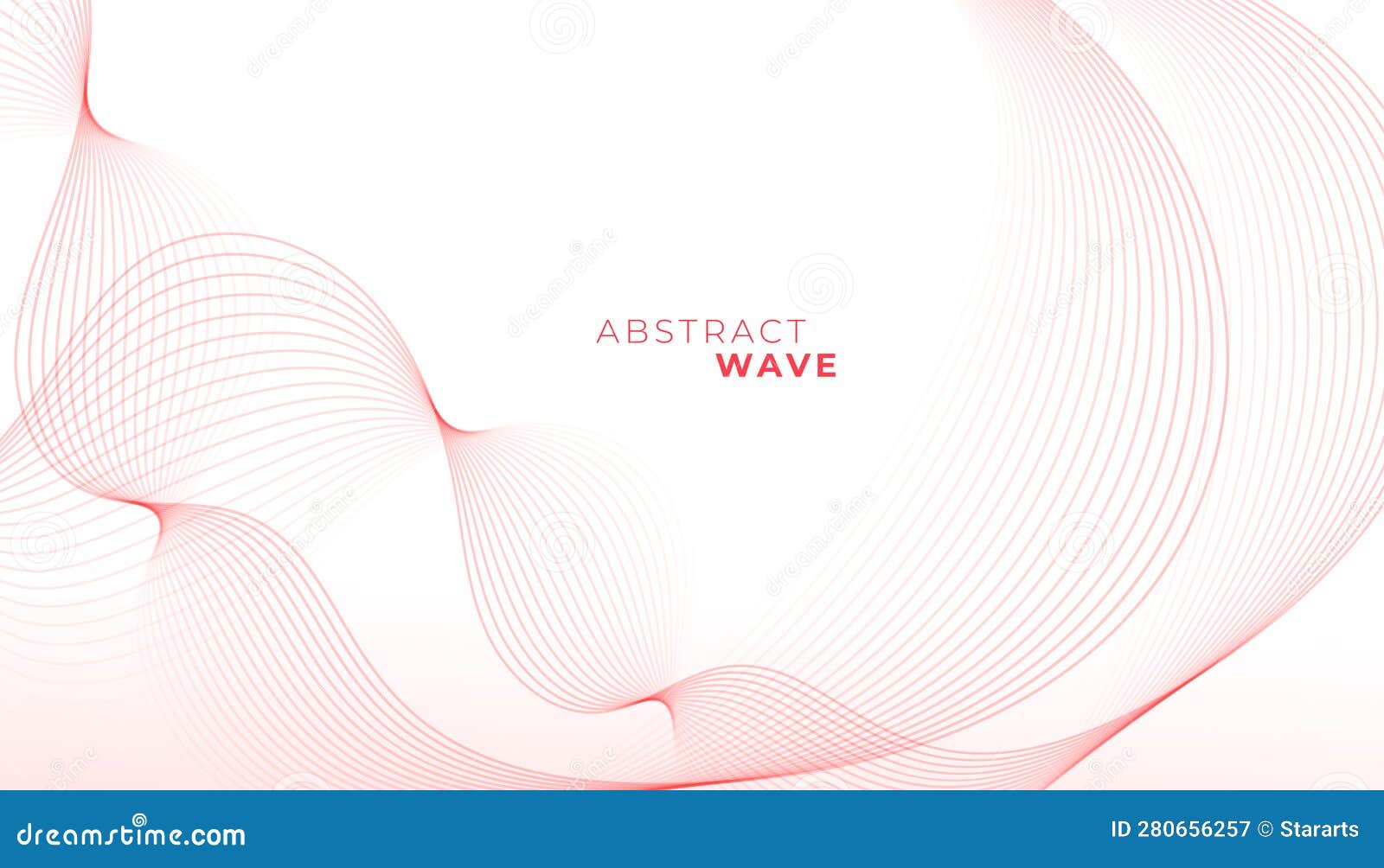 Minimal and Abstract Curvy Line Motion Backdrop Design Stock Vector ...