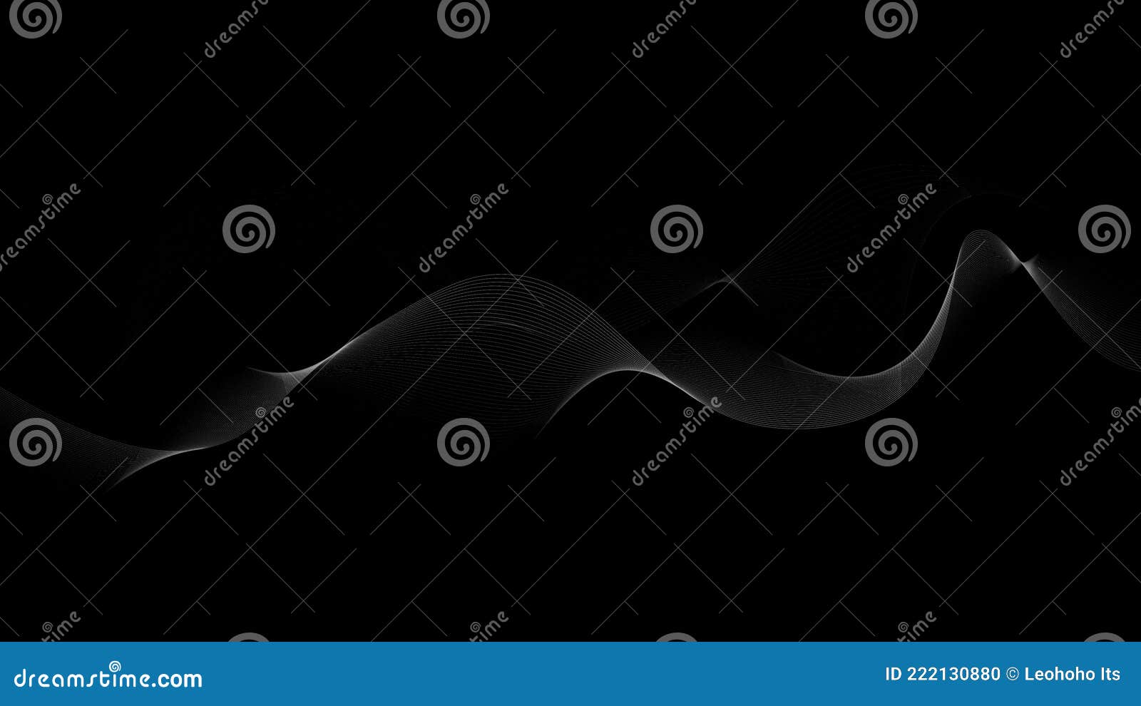Minimal Abstract Grid Wave Background. Black and White Grid Wave ...