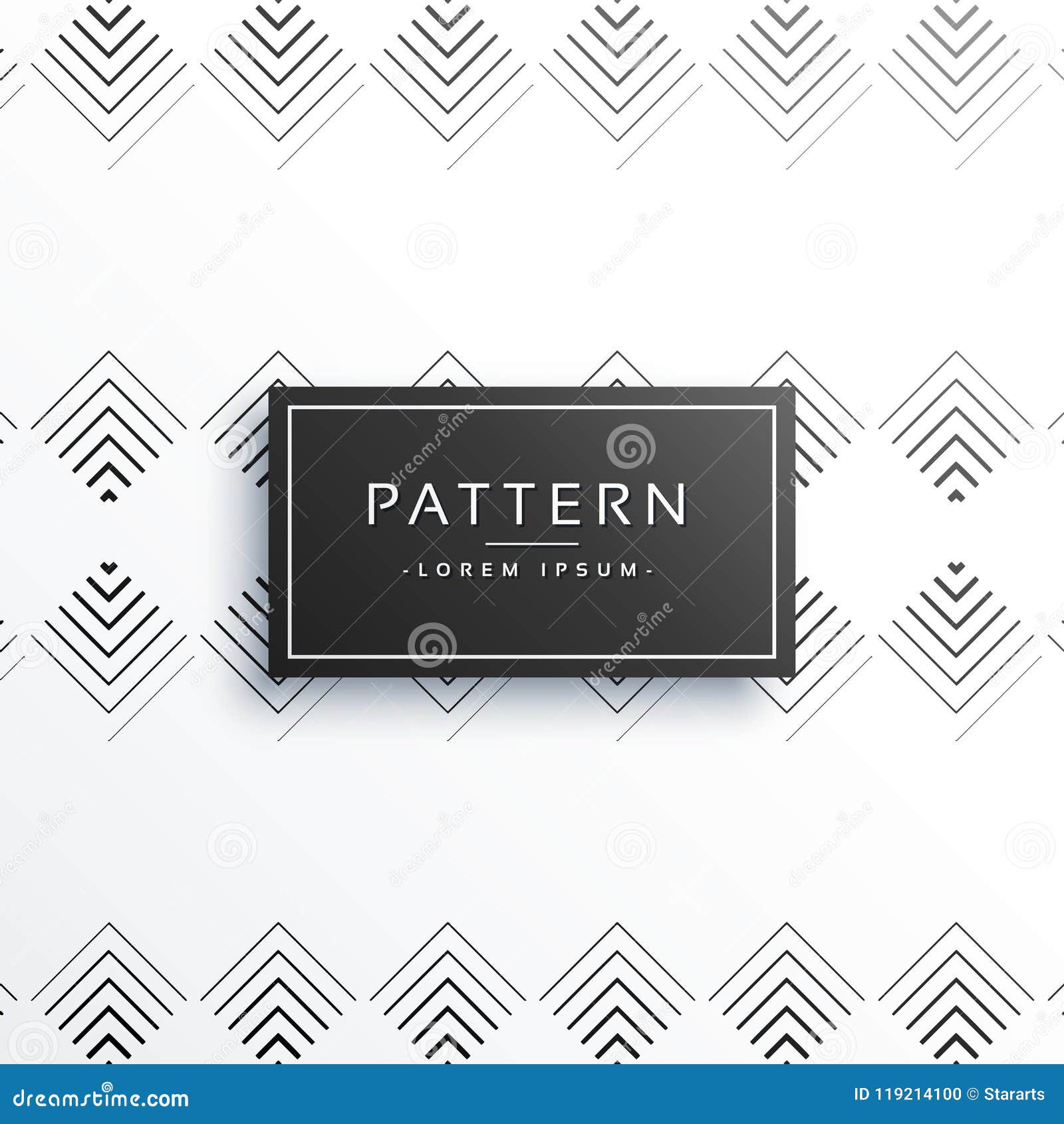 Minimal Abstract Line Pattern Background Stock Vector - Illustration of ...