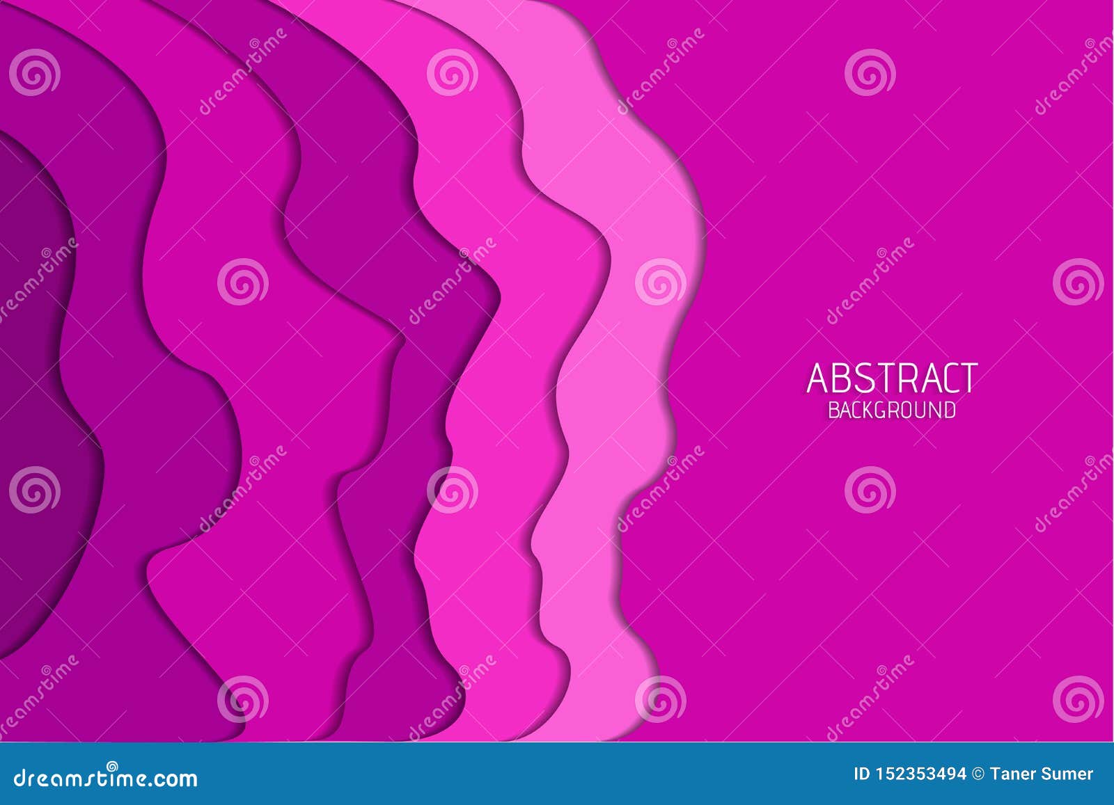 Minimal Abstract Paper Art Background, Vector Stock Vector ...