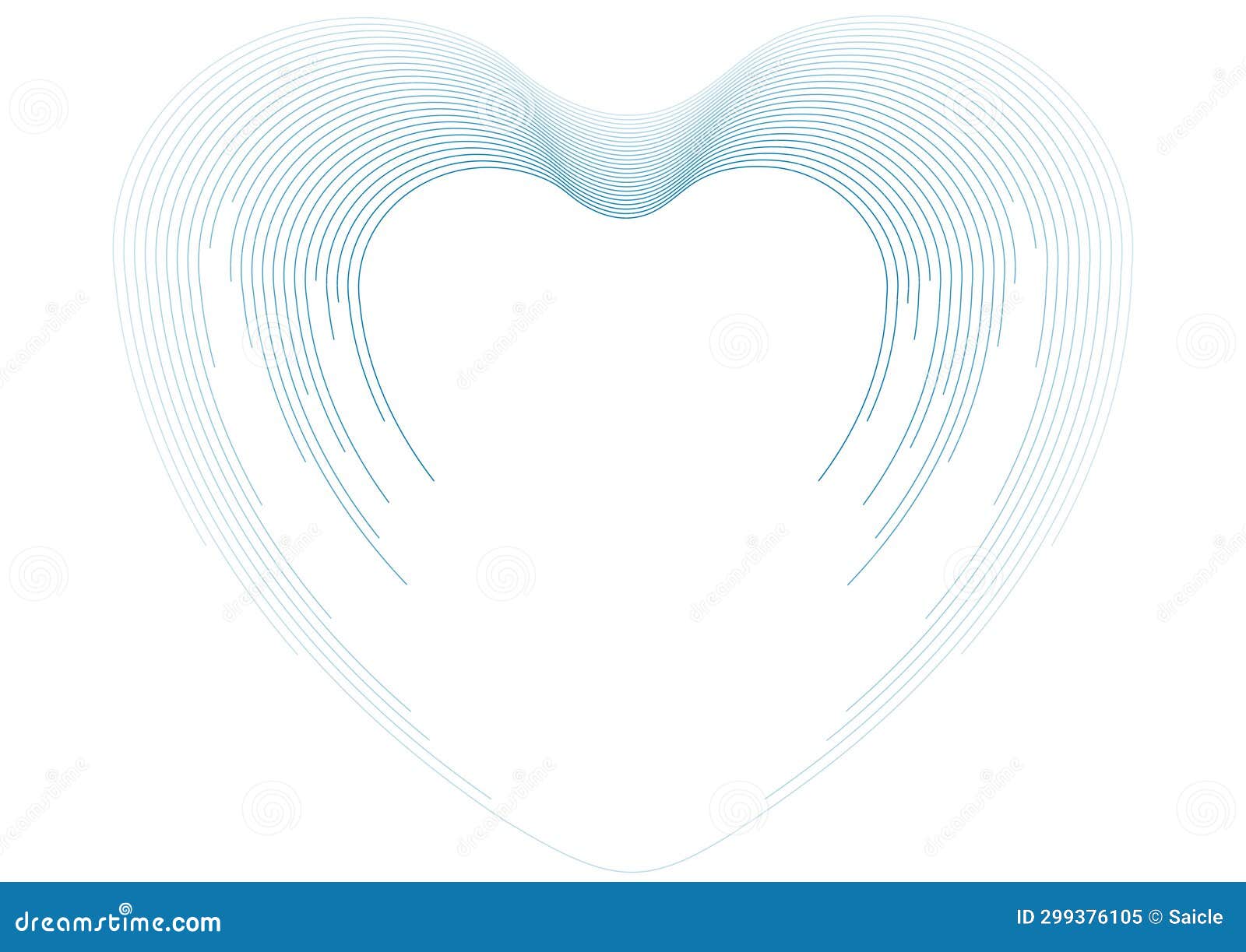 Minimal Abstract Valentines Day Background with Linear Heart Stock ...