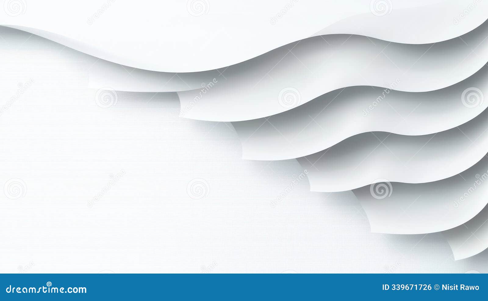 Minimal Abstract White Background With Soft Gradients Stock Photography ...