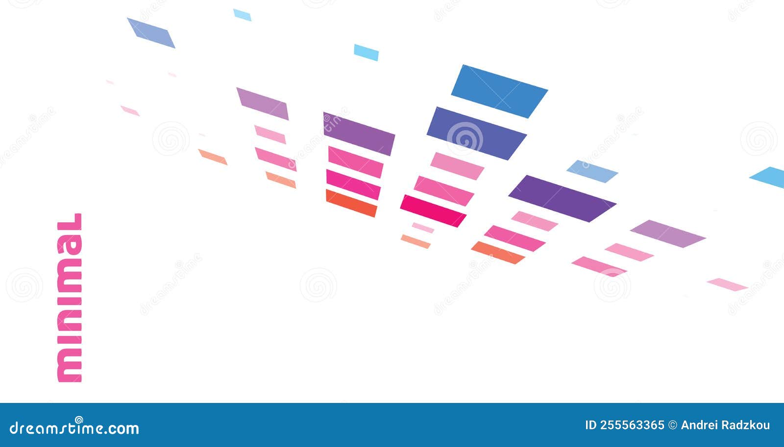 Minimal Abstraction with Multicolor Sparse Squares. Simple Vector ...