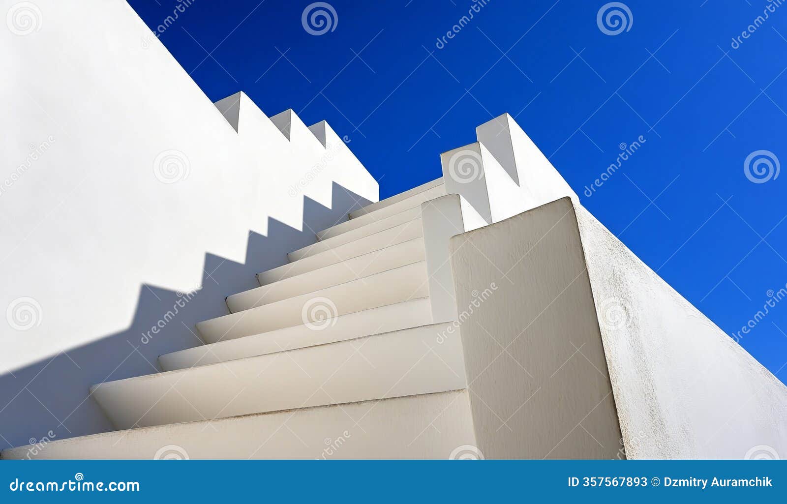 With Minimal Architectural Elements, the Stairway To the Rooftop of a ...