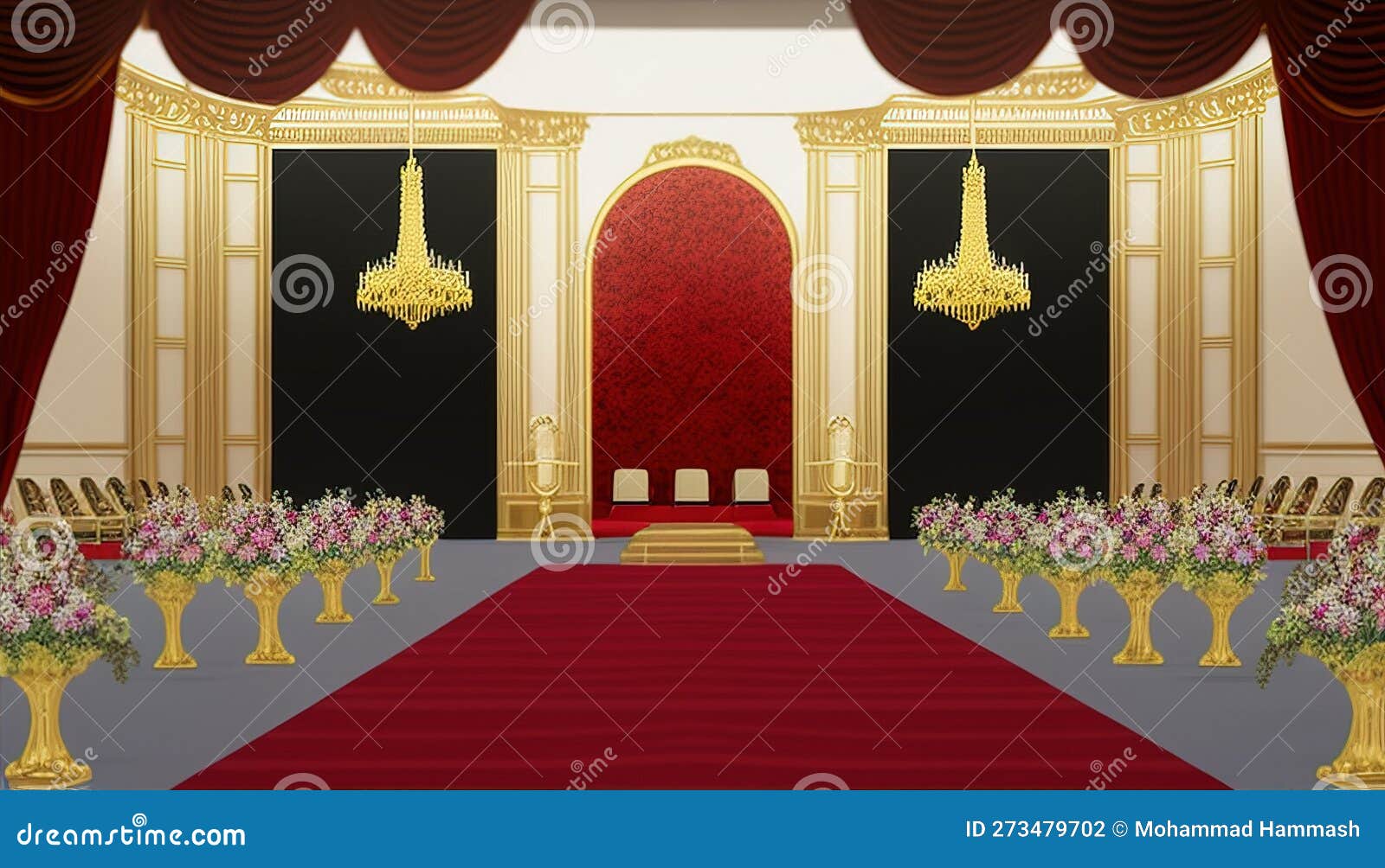 Minimal Backdrop for Award Ceremony, Made with Generative AI Stock ...