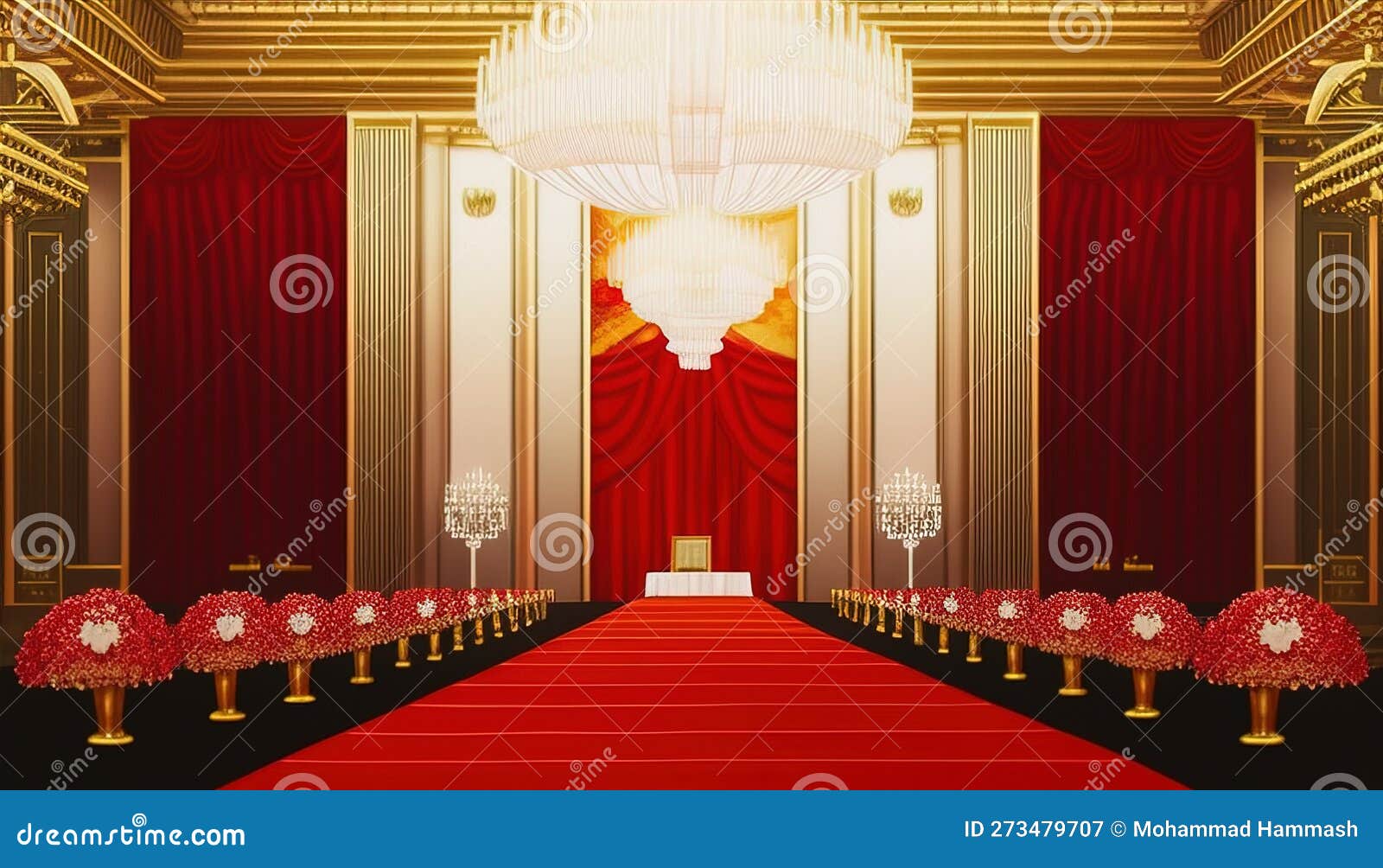 Minimal Backdrop for Award Ceremony, Made with Generative AI Stock ...