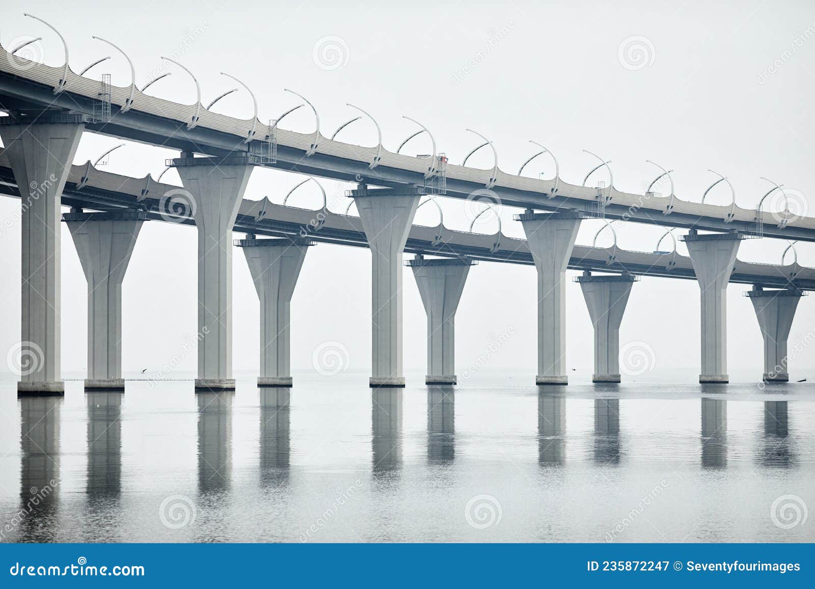 Industrial Bridge Minimal stock image. Image of modern - 235872247