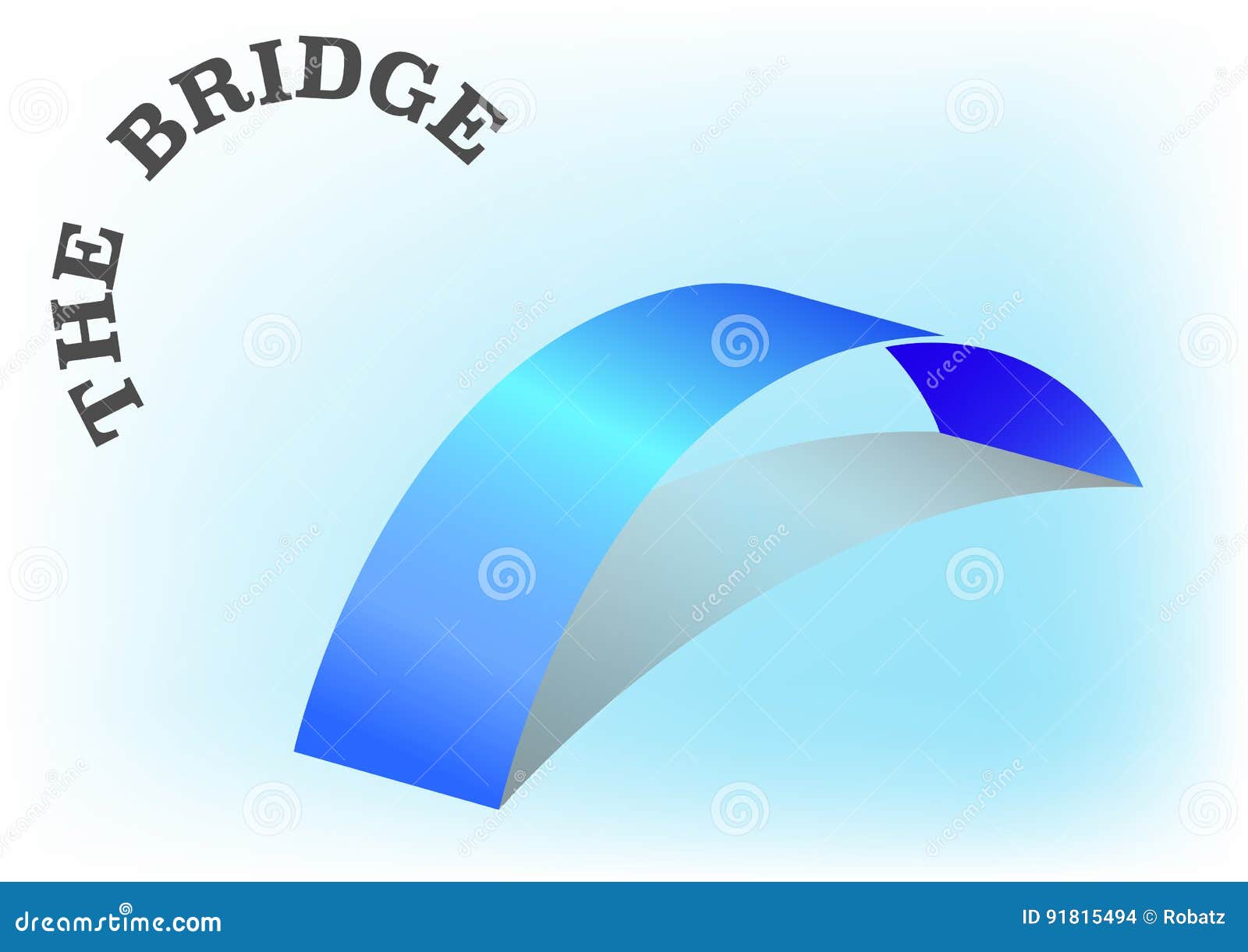 Minimal Bridge Icon, Connection Concept , Stock Vector - Illustration ...