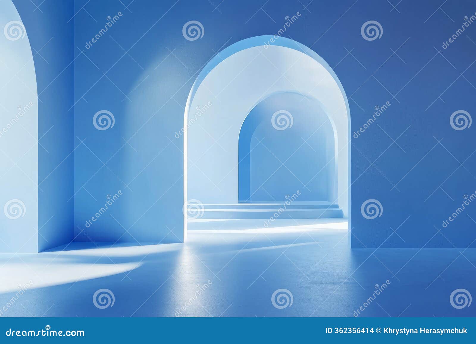 A Minimal Brutalist Structure Background with Monolithic Shapes, Cold ...