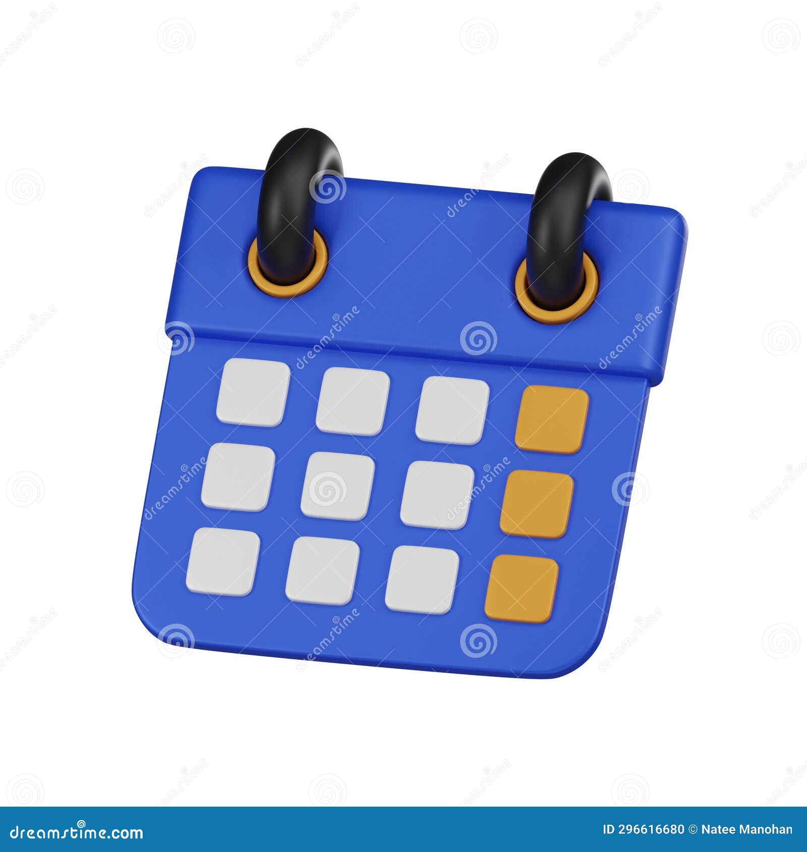 Minimal Calendar Icon With Hand Isolate On Soft Pink Background. Paper ...