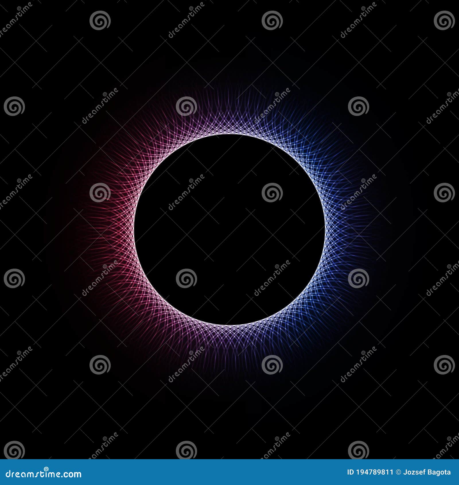 Minimal Circle Design Template Stock Vector - Illustration of light ...
