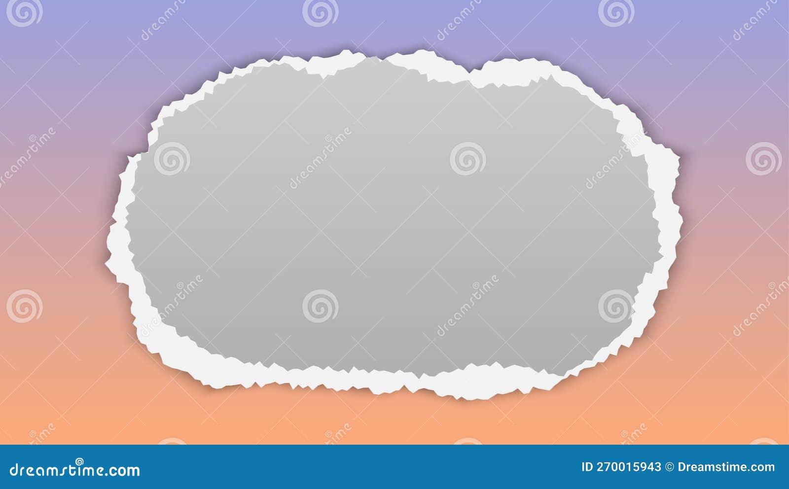 Minimal Colorful Gradient Ripped Paper Torn Design Template. Good Use ...