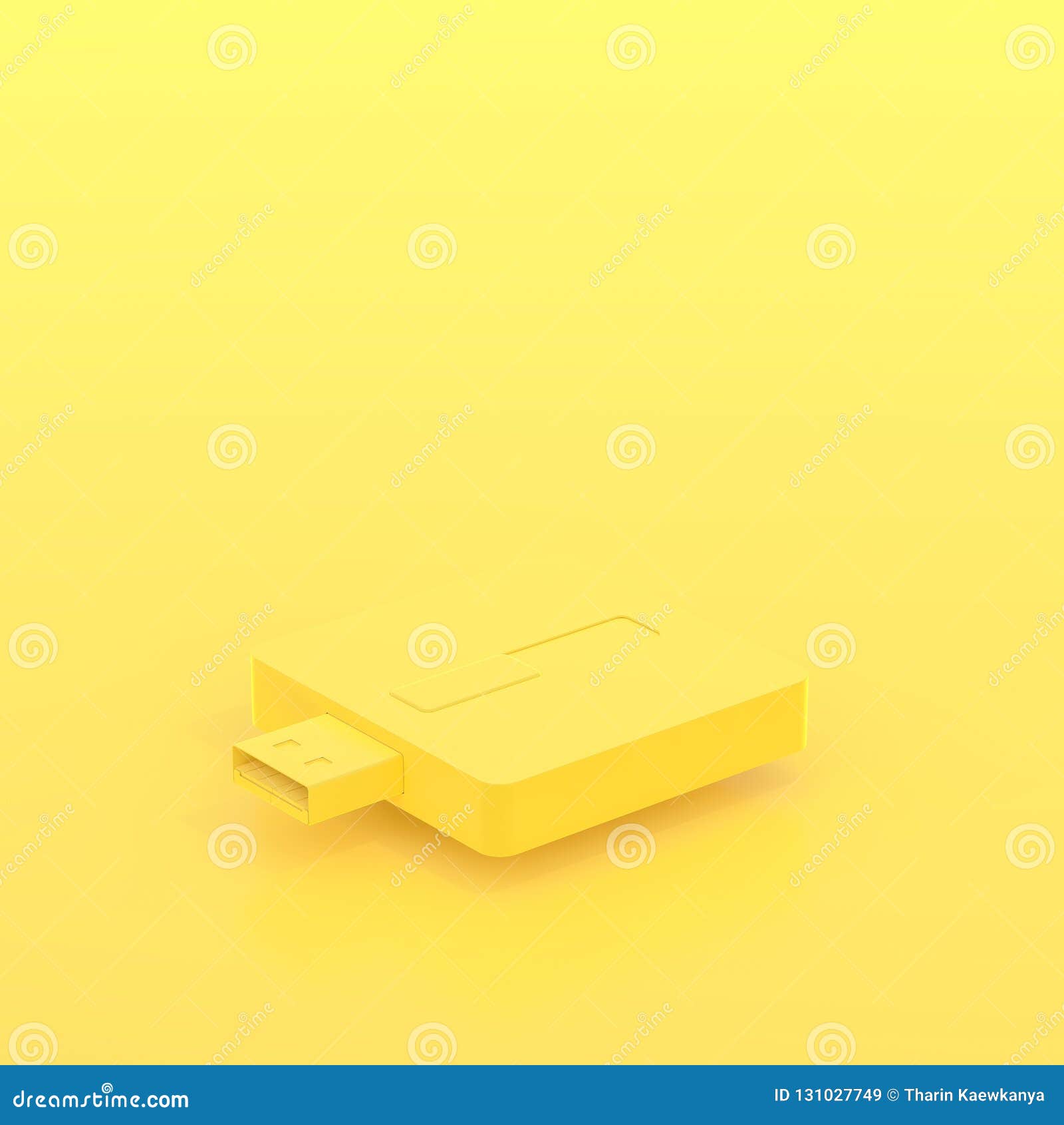 Minimal Concept, USB Flash Drive Stock Illustration - Illustration of ...