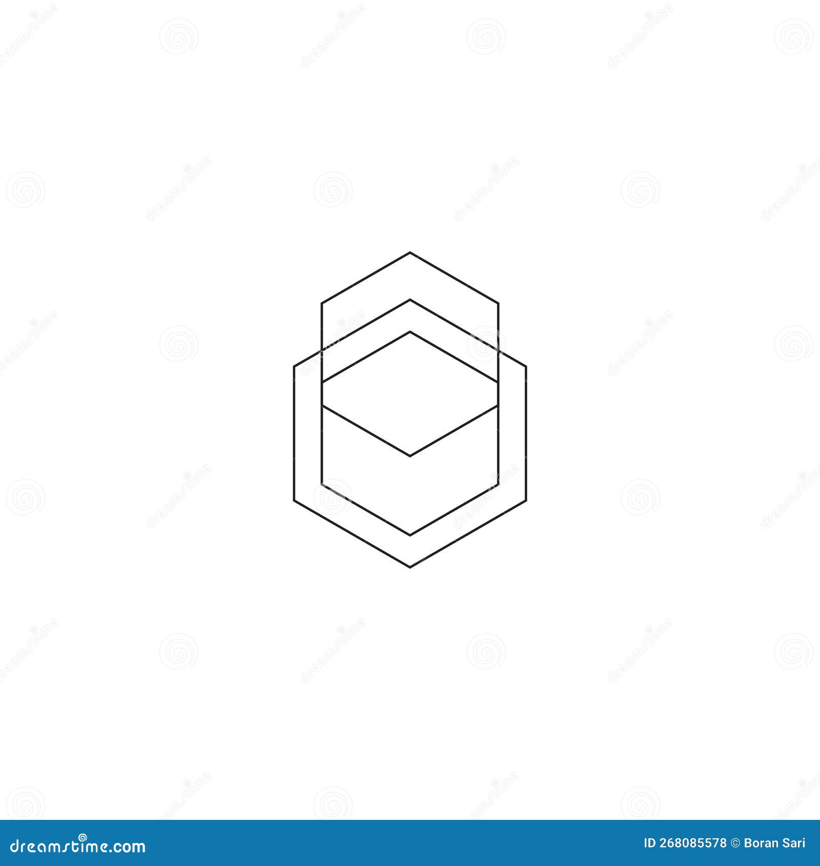 Minimal Cube Logo Brand, Symbol, Design, Graphic, Minimalist.logo Stock ...
