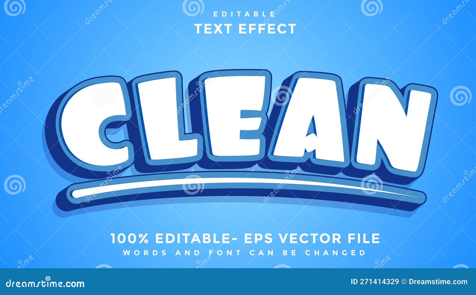 Minimal 3d Clean Editable Text Effect Design, Effect Saved in Graphic ...