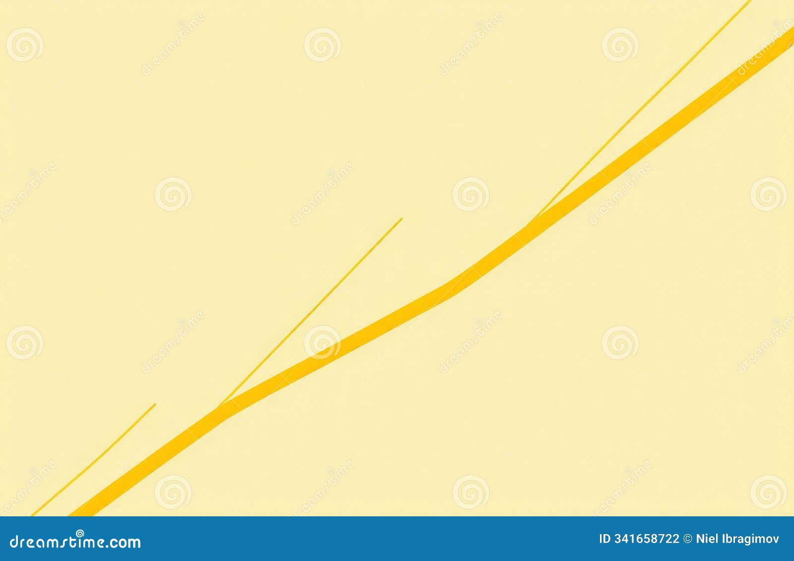 Minimal Drawing of Yellow Line Background Stock Photo - Image of ...