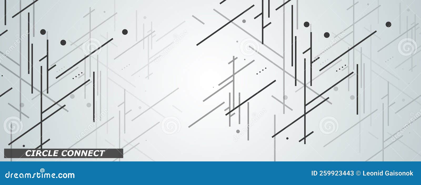 Minimal Dynamic Design. Connection Lines Background Vector Graphics ...