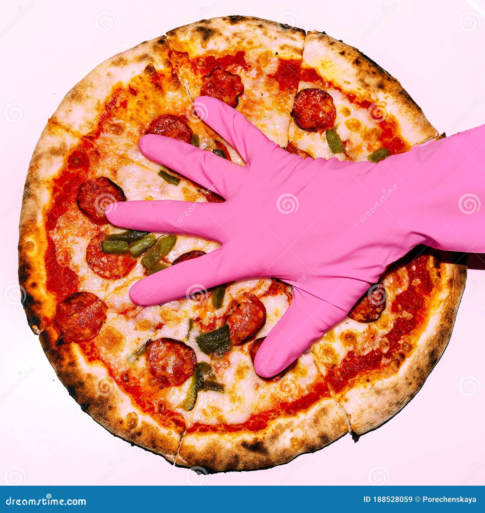 Food Porn Pizza Lover Minimal Fashion Design Art Stock Image Image Of Flat Pepper 188528059