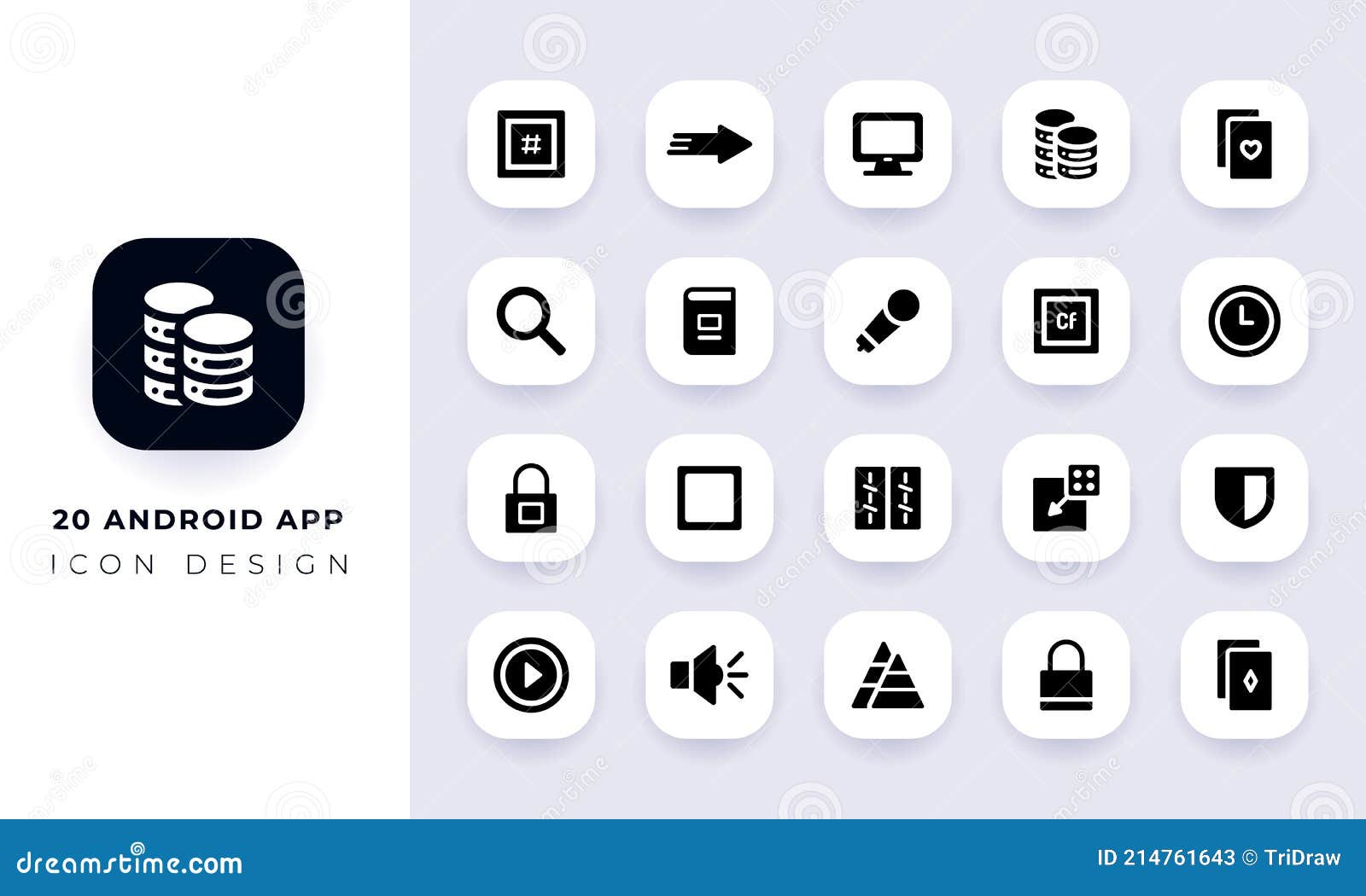 Minimal Flat Medical Icon Pack Stock Illustration - Illustration of ...