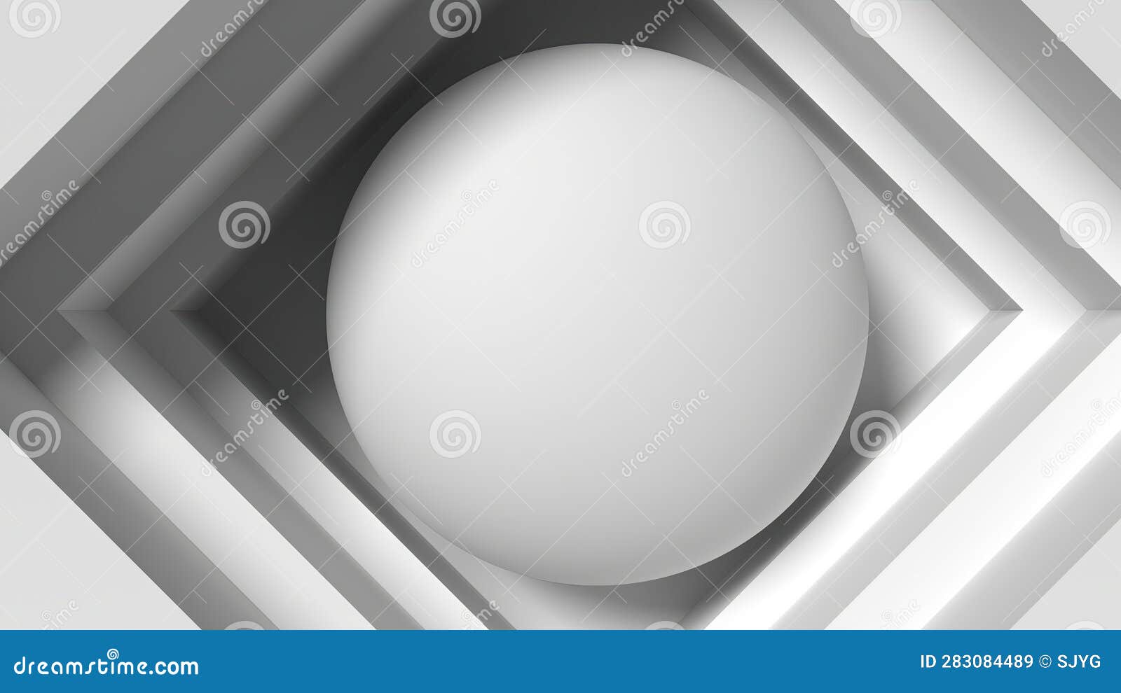 A Minimal Flat Ray Gray Abstract 3D Rendering Image that Expresses the ...