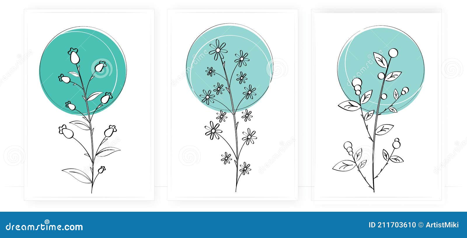 Minimalist Flower Design, Vector Stock Vector - Illustration of nature ...