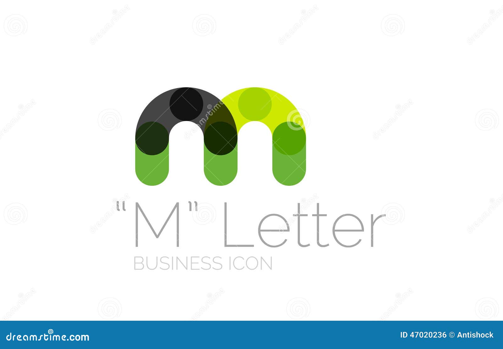 Minimal Font or Letter Logo Design Stock Vector - Illustration of ...