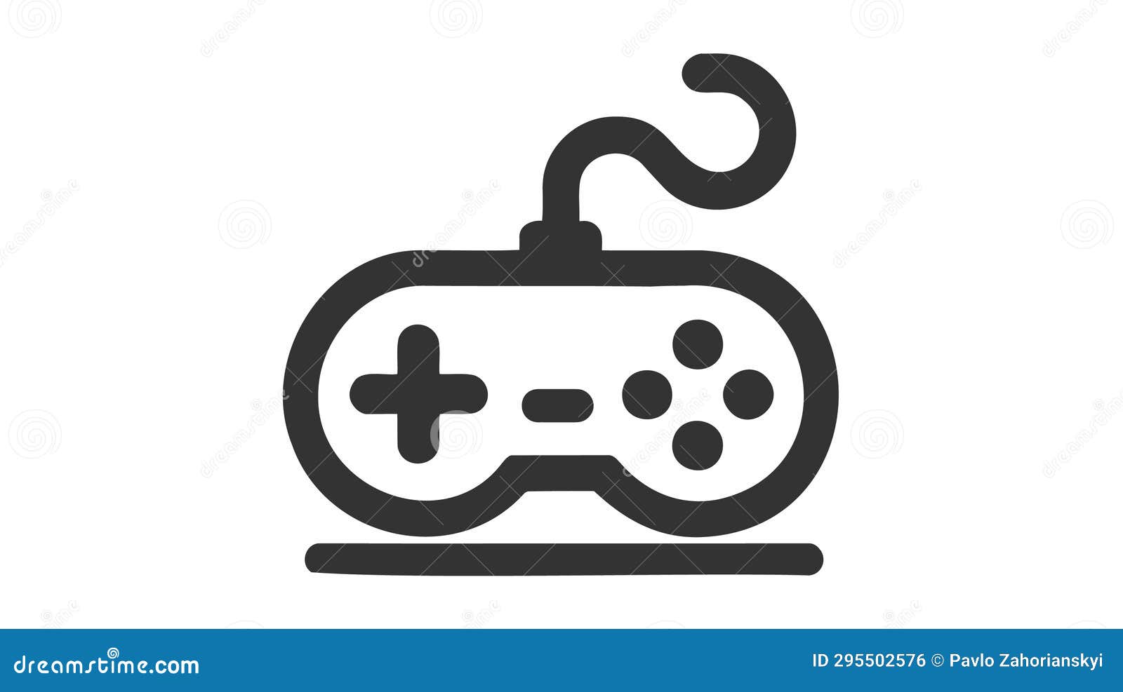 Minimal Gaming Symbol - Stream Modern Games - Wireless Controller Icon ...