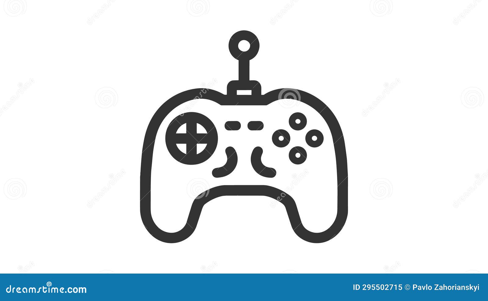 Minimal Gaming Symbol - Stream Modern Games - Wireless Controller Icon ...