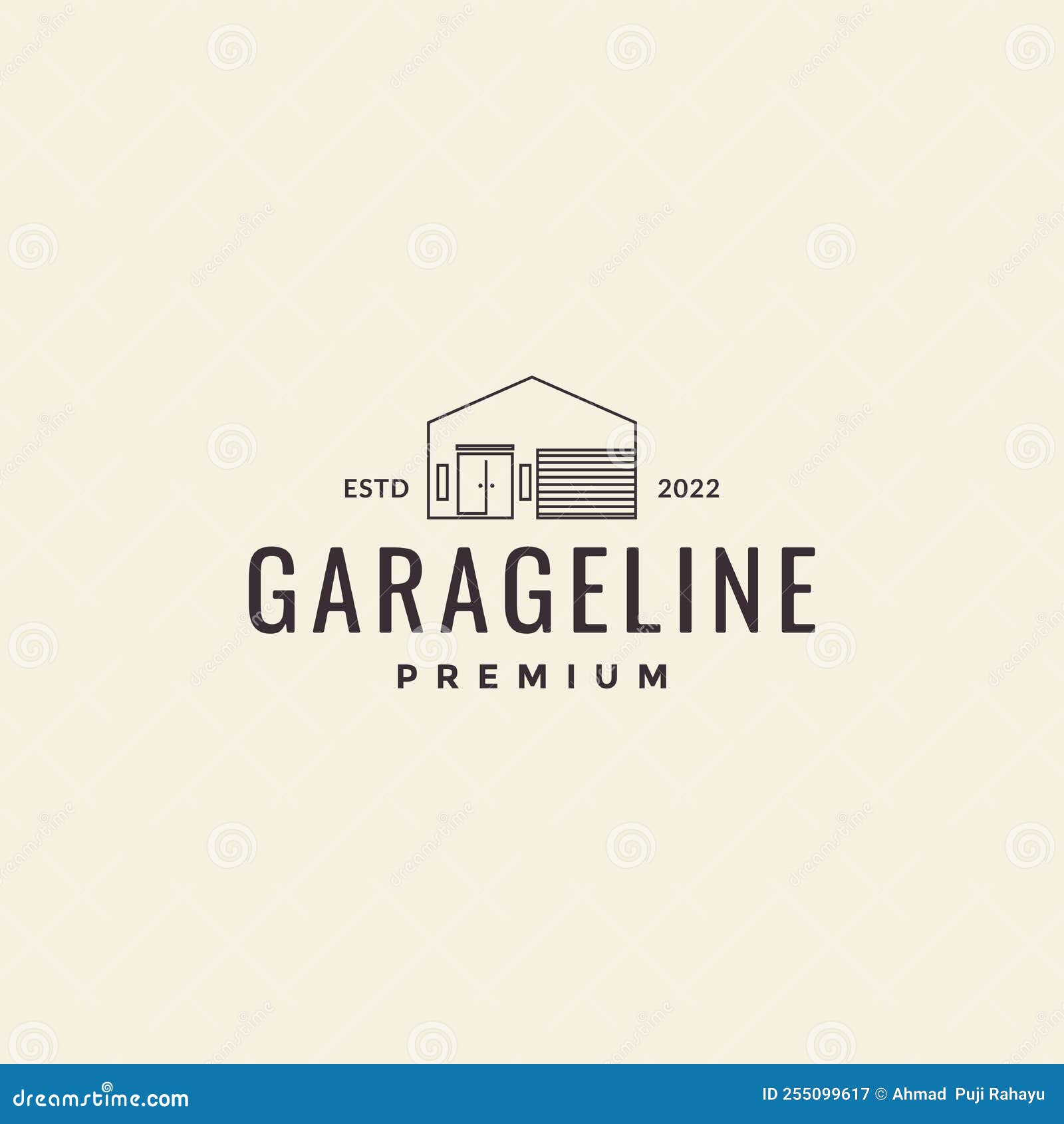 Minimal Garage Logo Design Vector Stock Vector - Illustration of ...